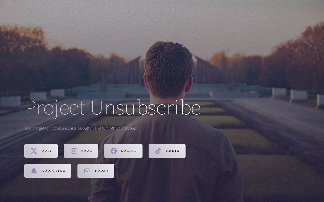 Project Unsubscribe